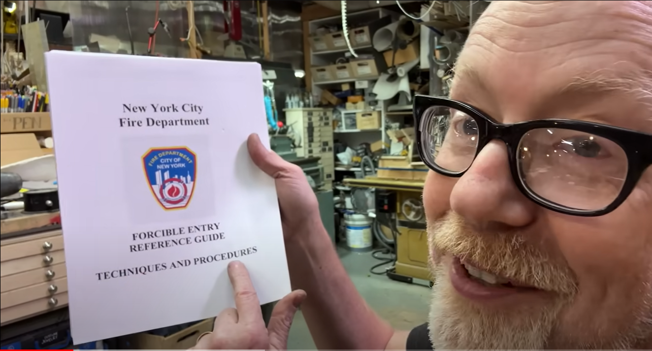 The Secret Message Stamped on the Firefighter Halligan Tool | God Running