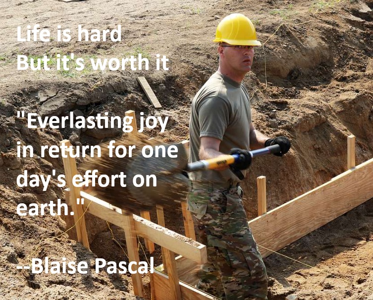 Everlasting joy in return for one day’s effort on earth | God Running